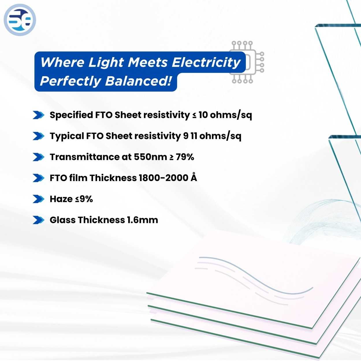 FTO Coated Glass | FTO Coated Slides | FTO Glass