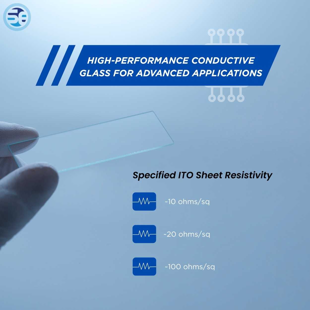 ITO Coated Glass | ITO Coated Slides | ITO Glass Coverslips