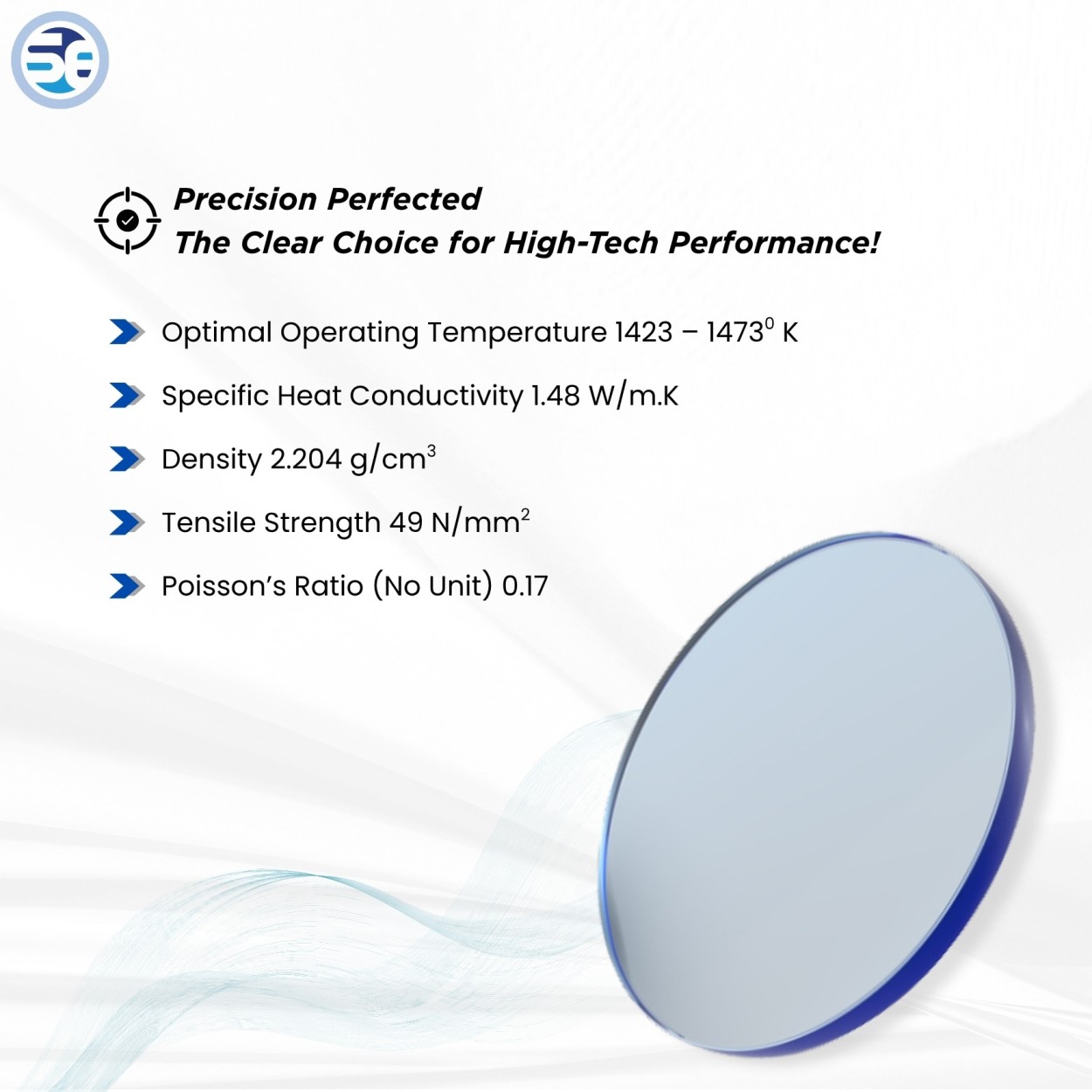 Quartz Disc | Quartz Glass Disc | Quartz Glass Sheet