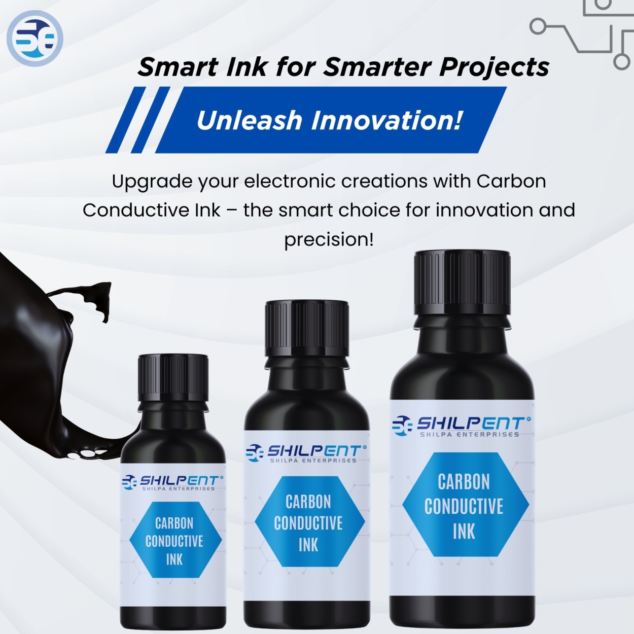 Carbon Ink | Black Carbon Ink | Conductive Carbon Paste